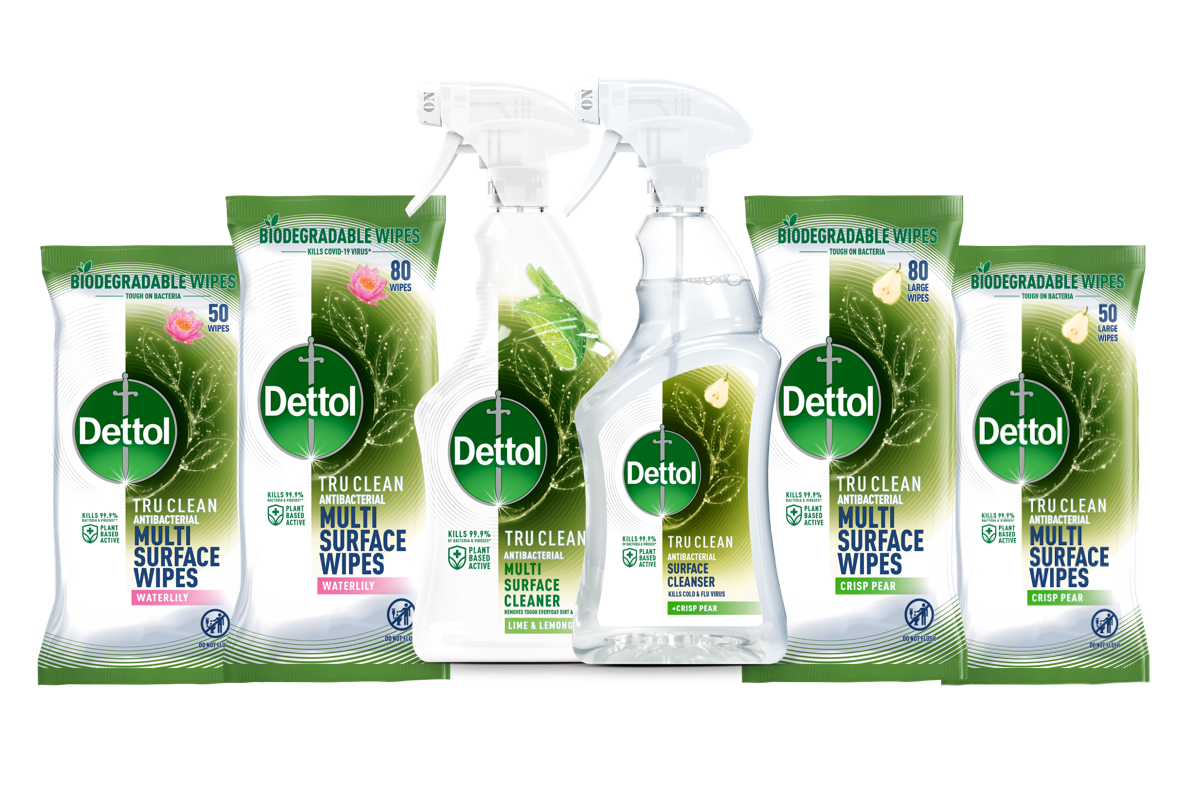 Dettol Launches Tru Clean Plant-Based Range - Wasted.ie